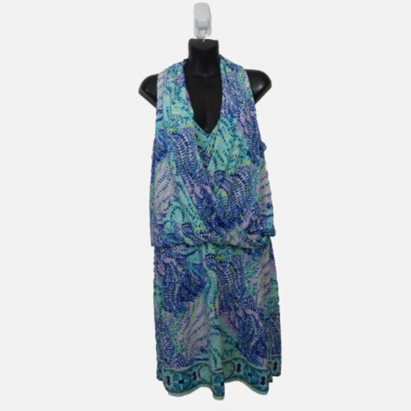 Lilly Pulitzer | Dresses | Lilly Pulitzer Sz Large Felizia Fantasea ...